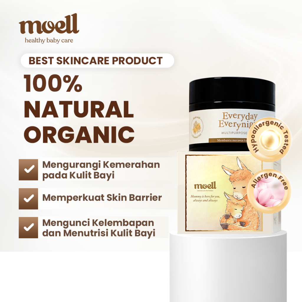 Jual Moell Multipurpose Balm 30gr - Natural Organic - Mengatasi Segala ...