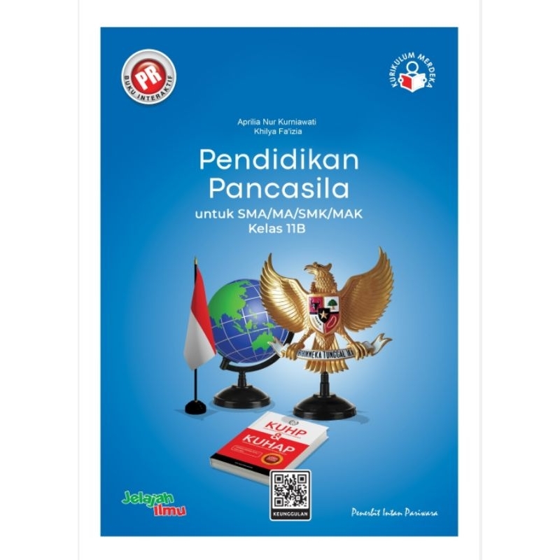 Jual Buku lks pr Pendidikan Pancasila PPKN Kelas XI, 11 semester 2 Kurikulum Merdeka 2023 / 2024 ...