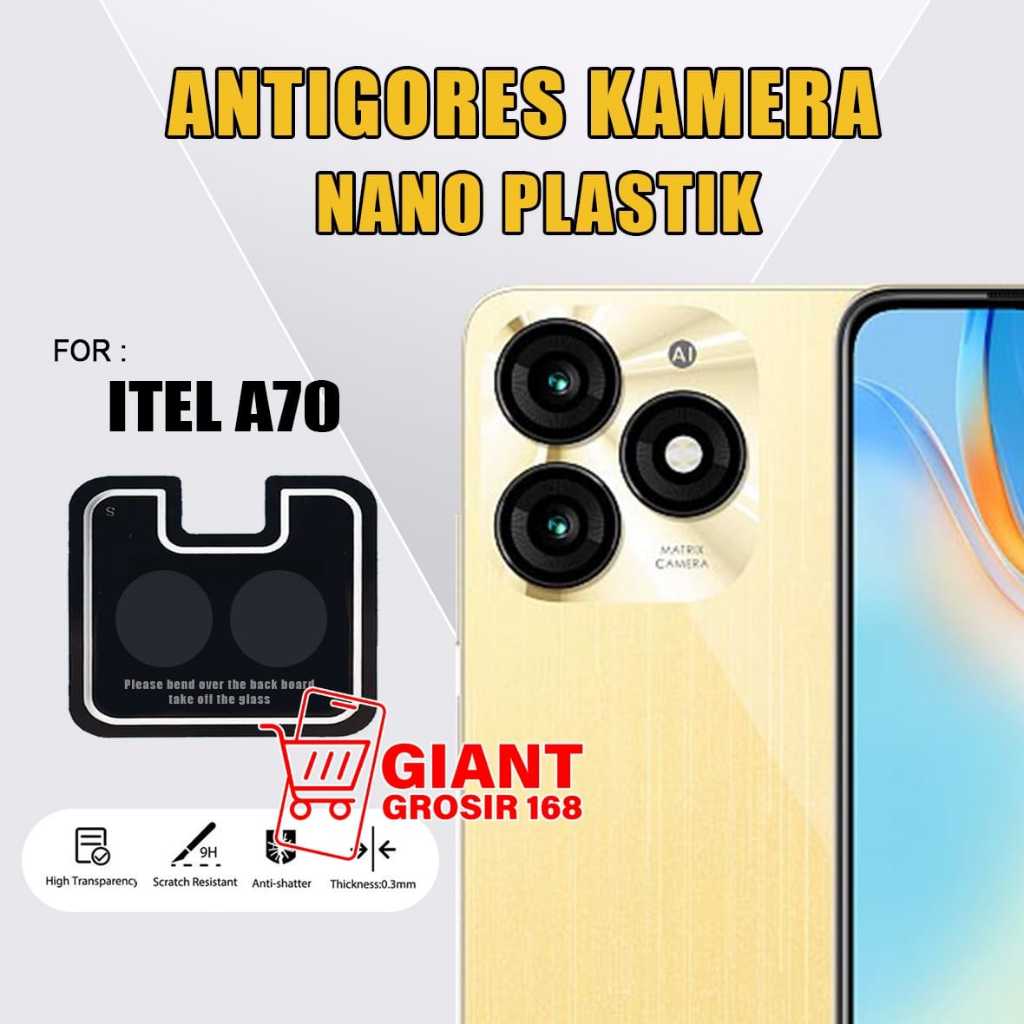 Jual Itel A70 Itel S23 Plus Tempered Glass Kamera Bahan Soft TG kamera ...