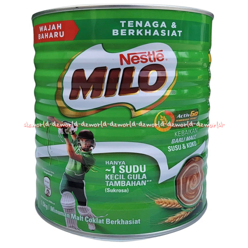 Jual Nestle Milo Kaleng 1kg Value Pack Minuman Serbuk Cokelat Dengan ...