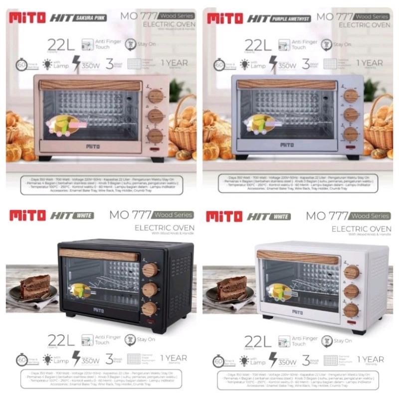Jual MITO OVEN 777 hits 22liter - GARANSI RESMI | Shopee Indonesia
