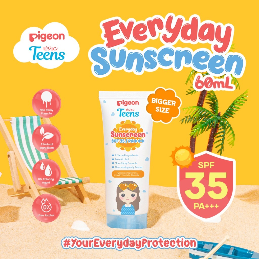 Jual PIGEON Teens Everyday Sunscreen SPF35 PA+++ || 30mL | Shopee Indonesia