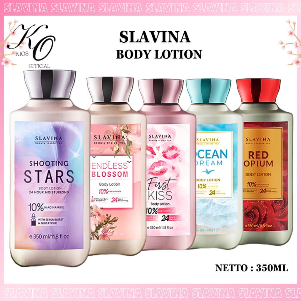 Jual Slavina Body Lotion 350ml | Shopee Indonesia