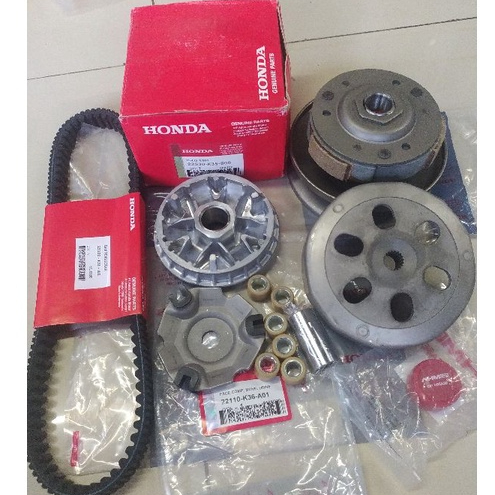 Jual K59/K35/K36/K50 Paket CVT Komplit Pully Vario 150, Vario 150 New, Vario 150 Led, | Shopee ...