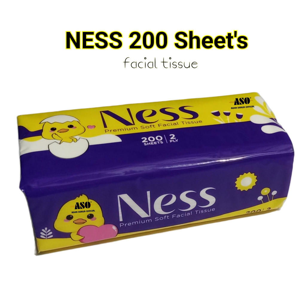Jual Tisu TISSUE NESS 200 sheet facial tissue PROMO !!! | Shopee Indonesia