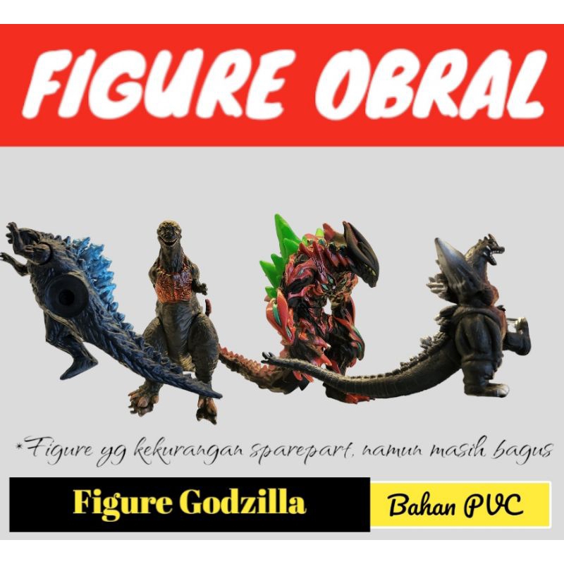 Jual OBRAL GODZILLA!! Pajangan Koleksi Figure Godzilla Viralll | Shopee ...