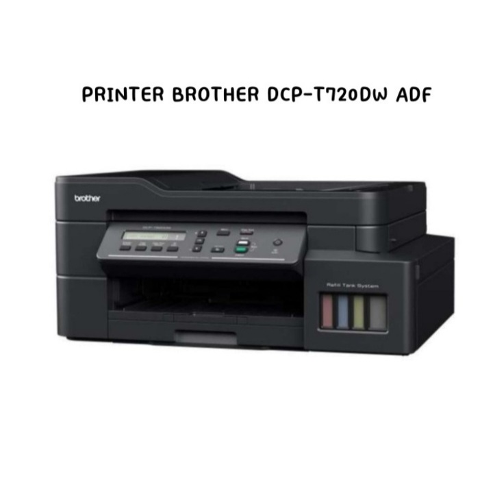 Jual Printer Brother DCP-T720DW InkTank Printer Duplex WiFi + ADF | Shopee Indonesia
