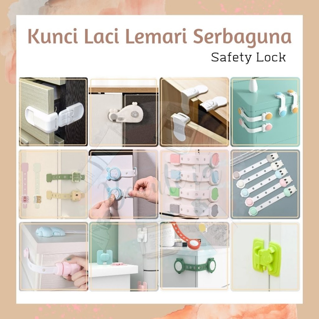 Jual Safety Lock Pengaman Pintu Kulkas Kunci Pengaman Anak Bayi dari ...