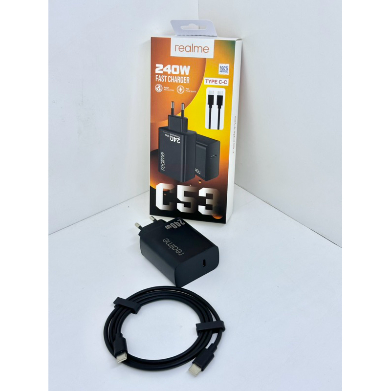 Jual Charger Realme C53 PD 240W Type-C to Type-C Super Fast Charging ...