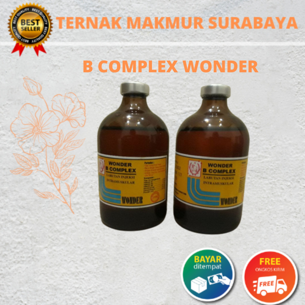 Jual Vitamin B Complex Wonder 100ml | Shopee Indonesia