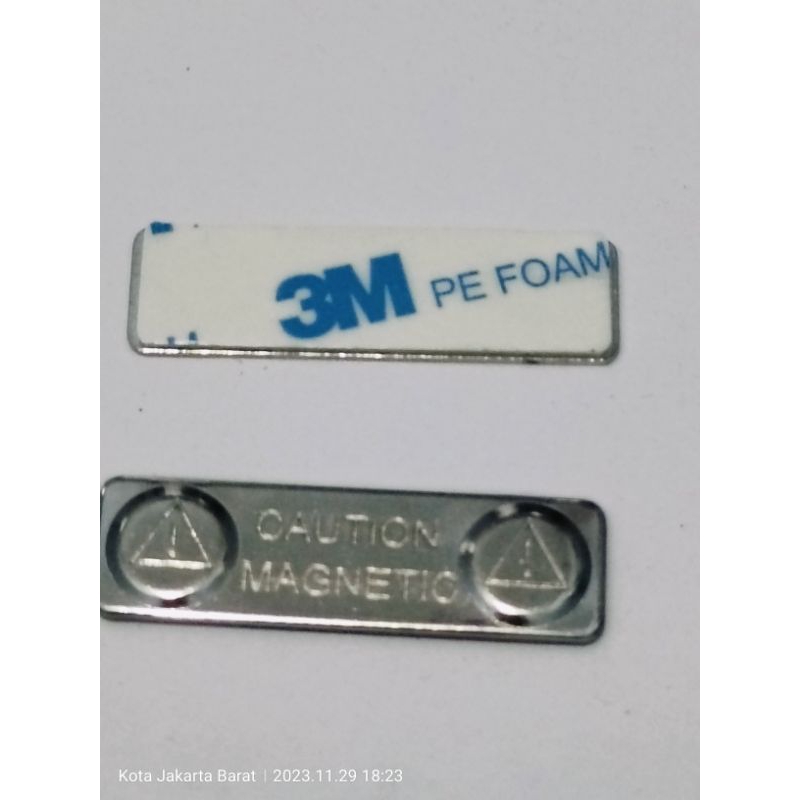 Jual Papan Nama Magnet Nametag 45 x 13 x 5mm | Shopee Indonesia