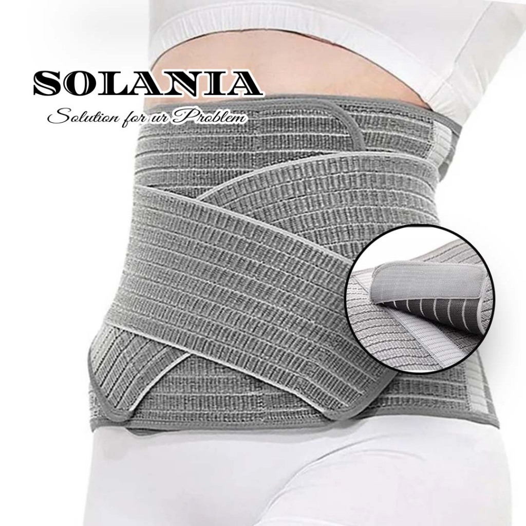 Jual SOLANIA Korset Nano Bamboo Pelangsing Postpartum | Shopee Indonesia