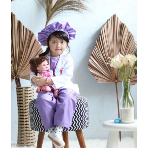 Jual TIPE FOE565 READY Kostum Profesi Dokter Anak Dokter Bedah Dokter ...