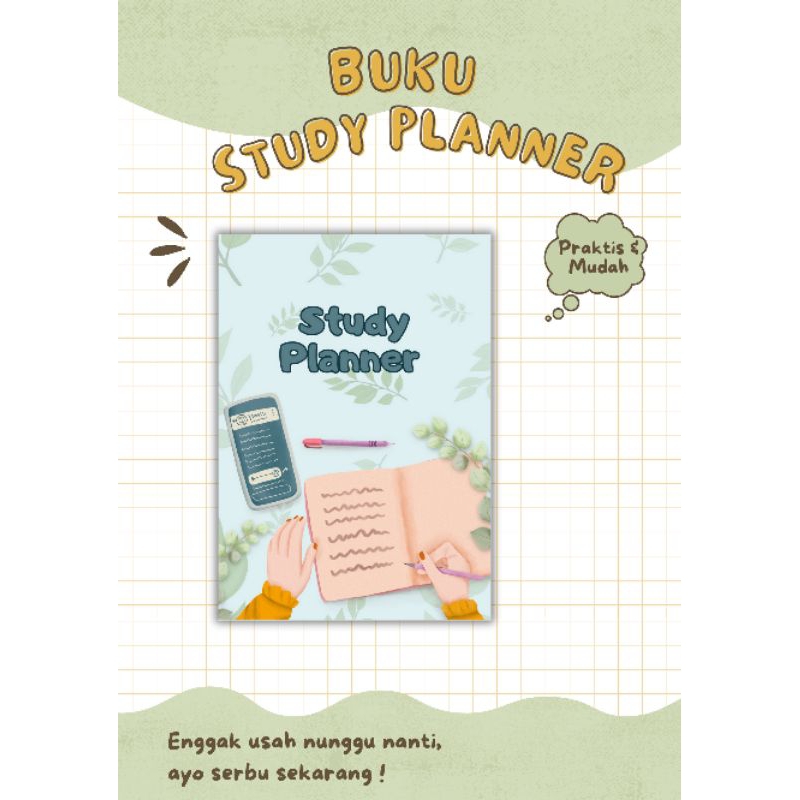 Jual BUKU STUDY PLANNER/BUKU RENCANA BELAJAR | Shopee Indonesia