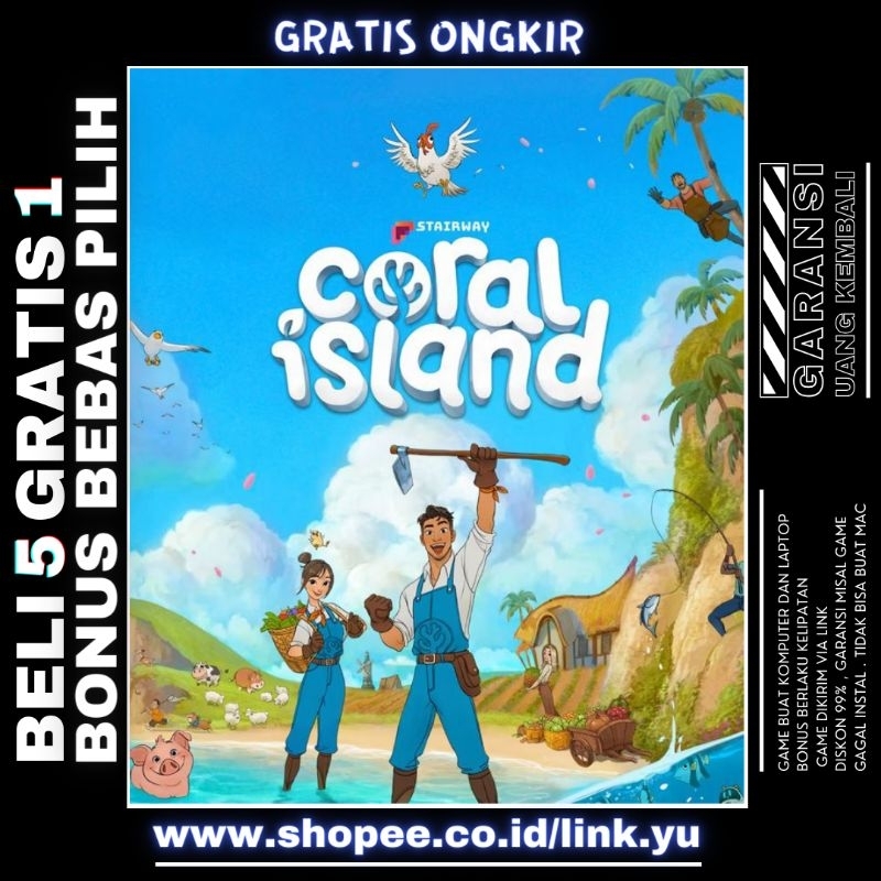 Jual CORAL ISLAND - LINK DOWNLOAD - GAME PC - GAME LAPTOP - GAME ...