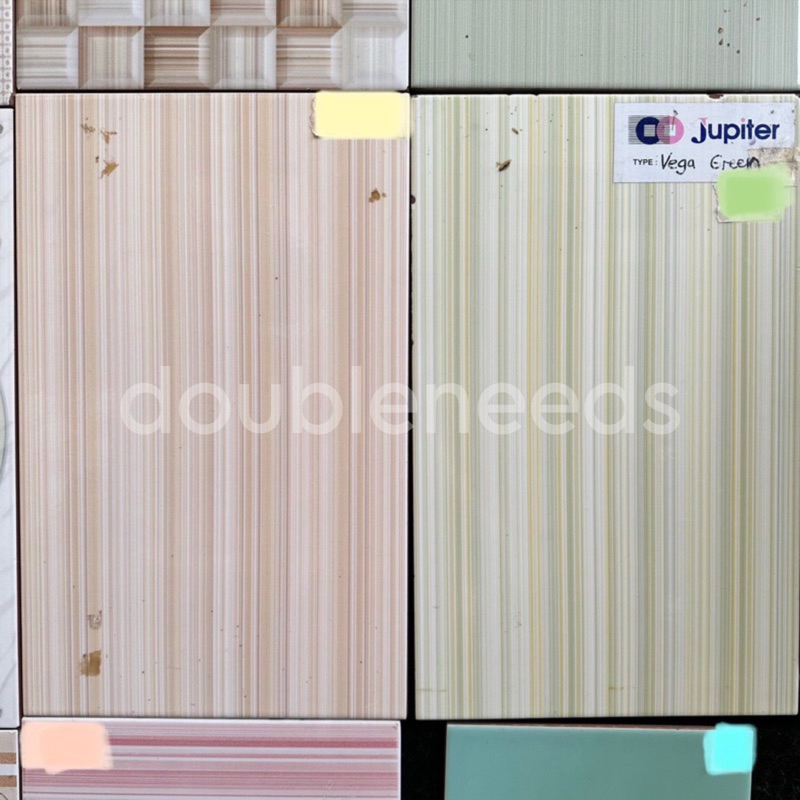 Jual KERAMIK DINDING VEGA 25x40 / KERAMIK DINDING MOTIF GARIS JUPITER ...