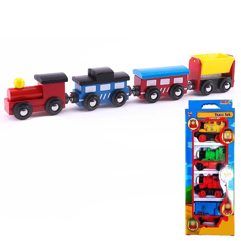 Jual Tomikotoys Mainan Kereta Api Train Set isi 4 pcs Pull Back ...