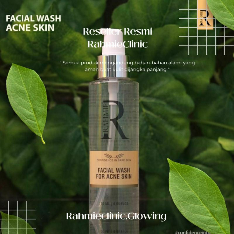 Jual Rahmie Clinic Health & Beauty Center Facial Wash Acne Untuk Wajah ...