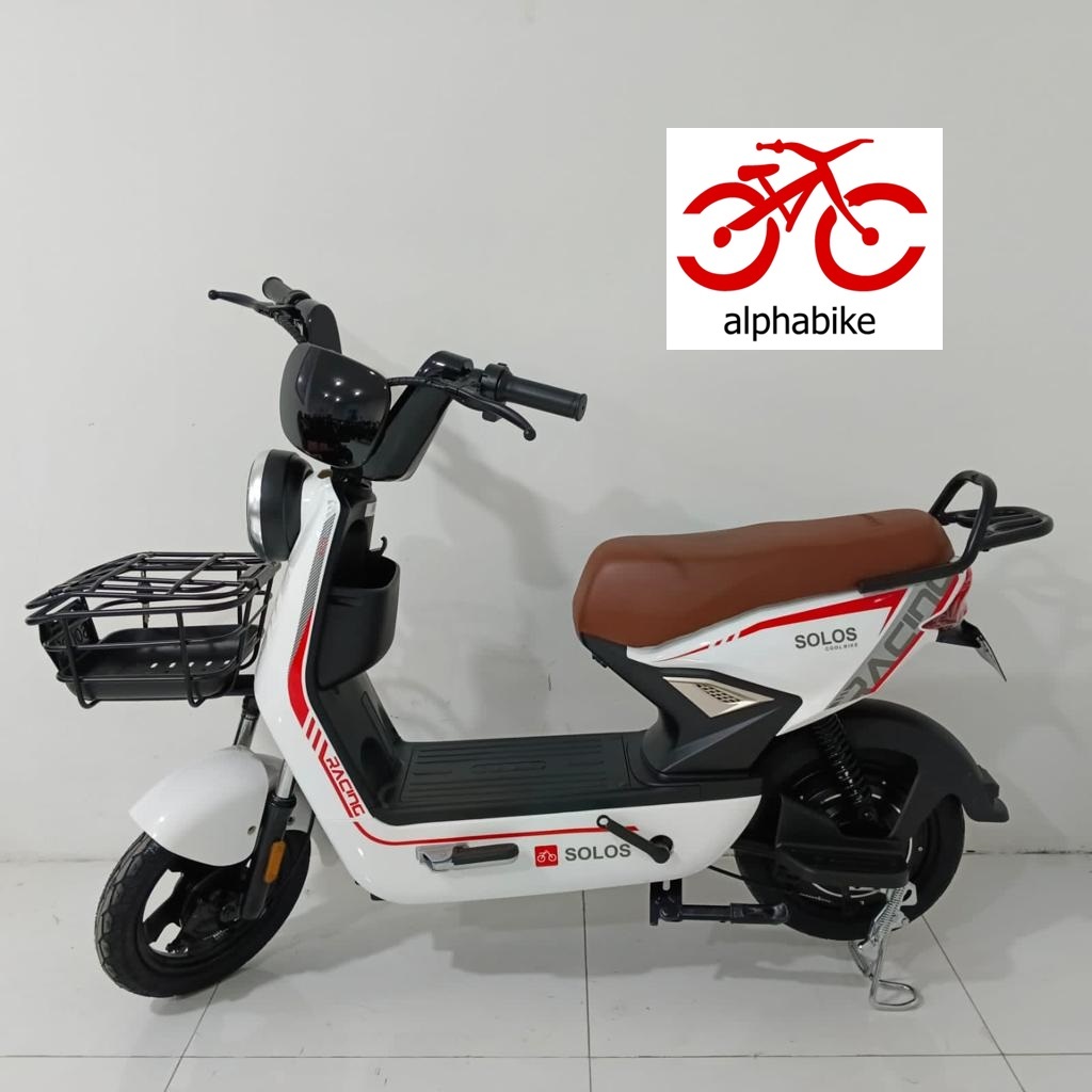 Jual SEPEDA LISTRIK SOLOS S-H11 (SINGLE JOK) E-BIKE EBIKE | Shopee ...