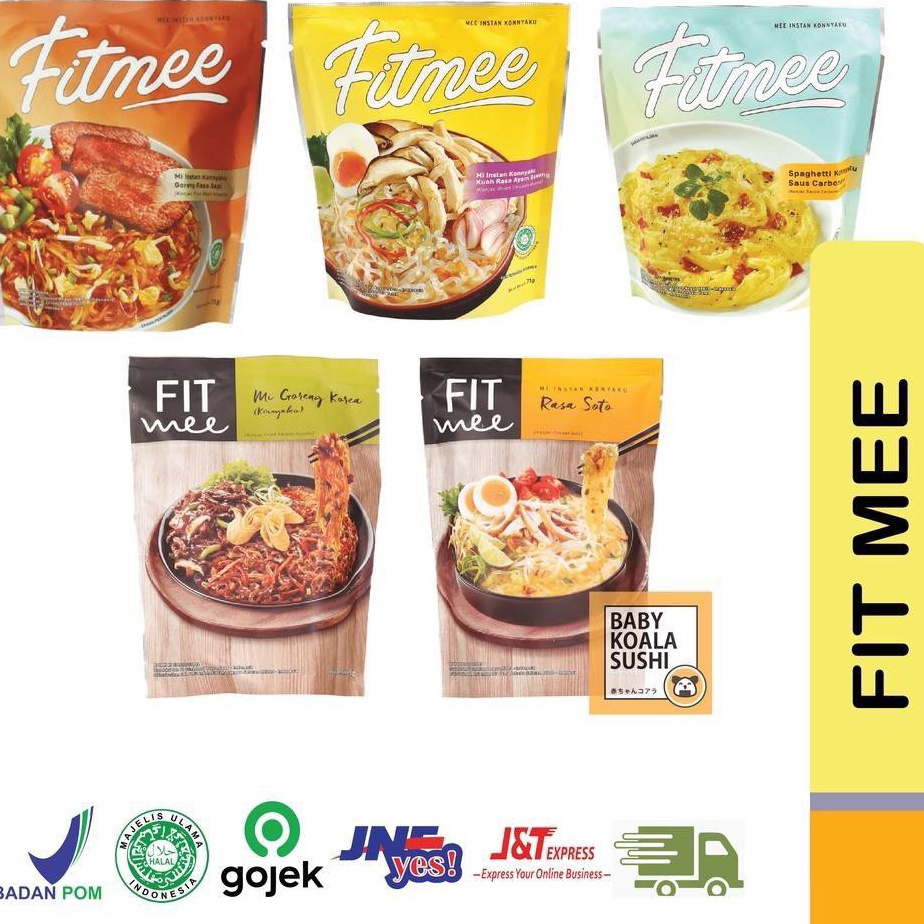 Jual FITMEE MIE SHIRATAKI ALL VARIAN | SHIRATAKI NOODLE MIE SEHAT Harga ...