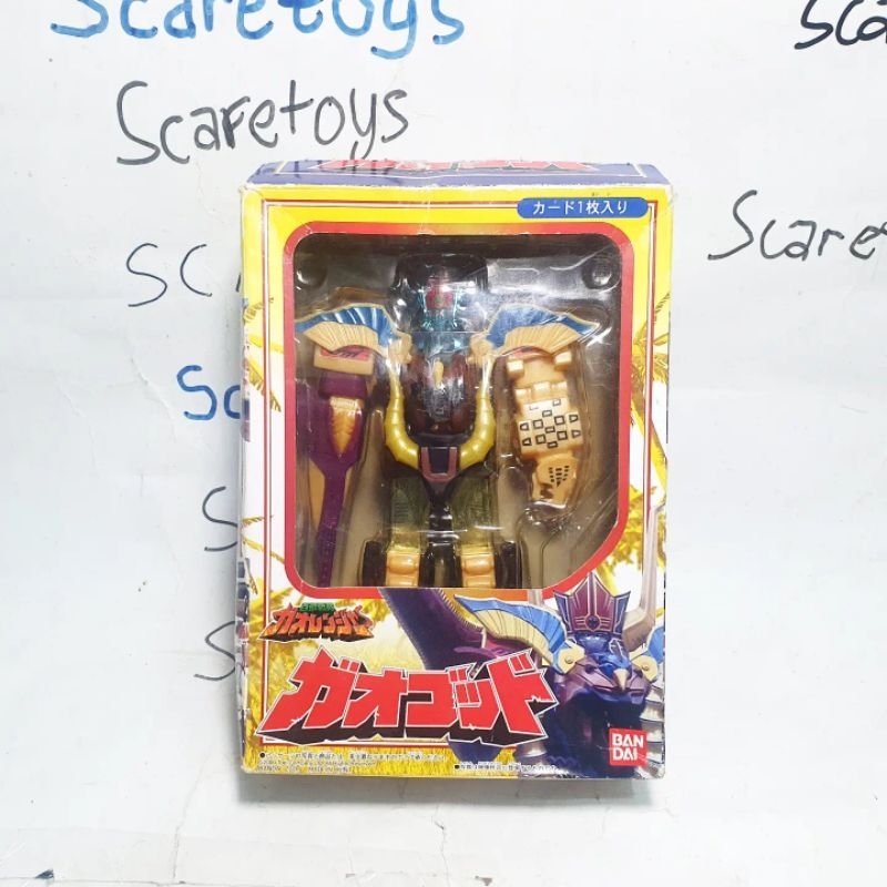 Jual Power Rangers wild force animus gaoranger gao god megazord zord ...