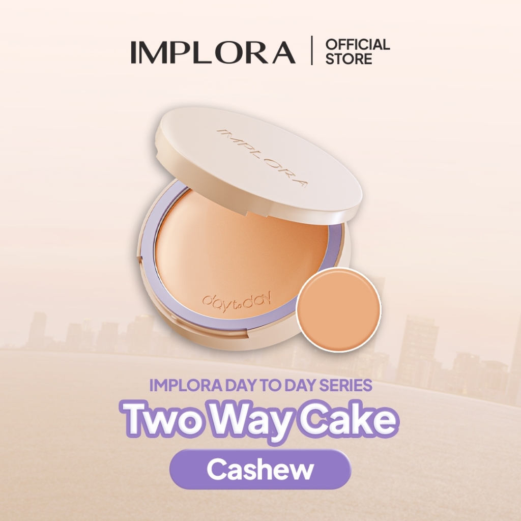 Jual IMPLORA Day to Day Two Way cake 10g | TWC | Bedak Padat | Shopee ...