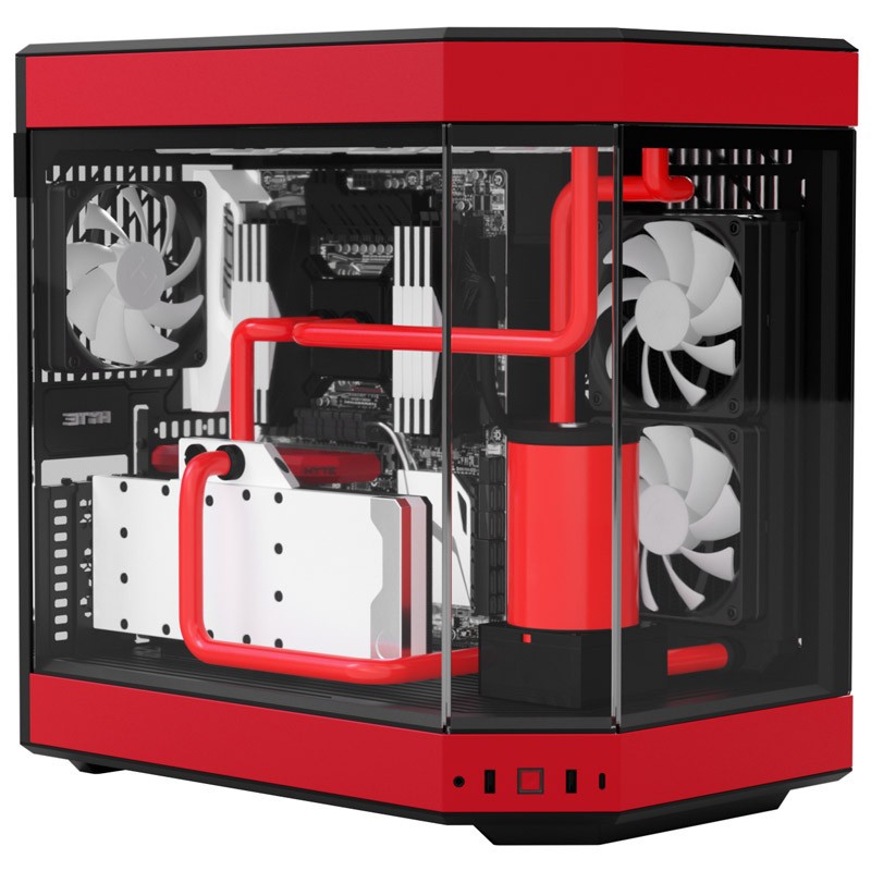 Jual HYTE Y60 RED BLACK - E-ATX Tempered Glass with PCIE 4.0 Riser ...