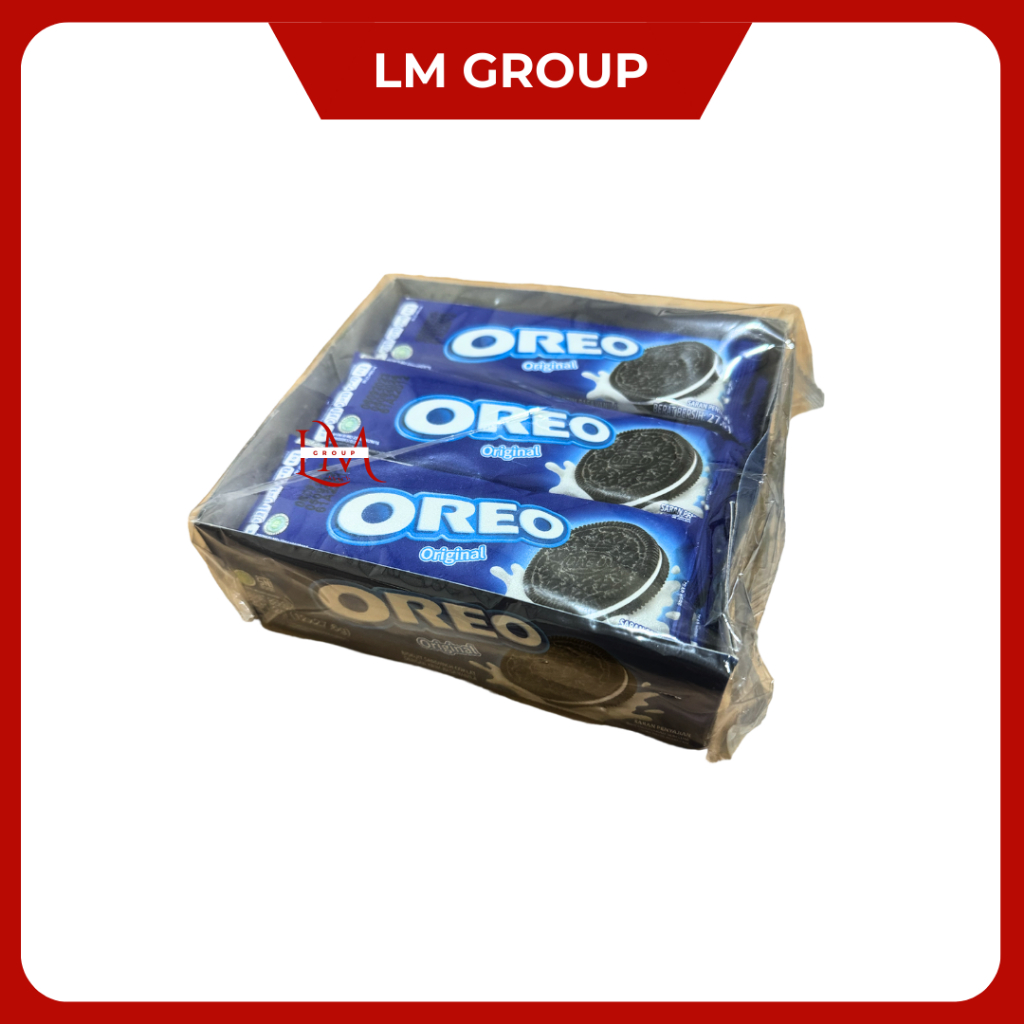 Jual Oreo 2000 Biskuit isi 12 pcs 27.6gr Cemilan LM Snack Grosir ...