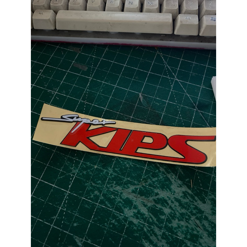 Jual stiker cutting super kips merah | Shopee Indonesia