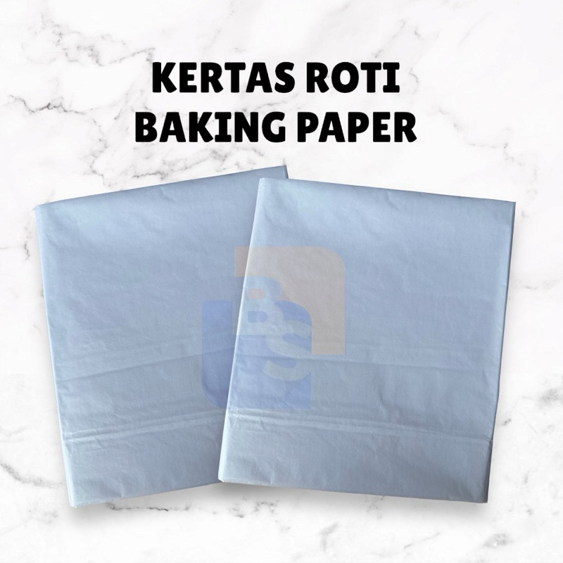 Jual Kertas roti abu abu / baking paper / kertas alas kue (per lembar ...