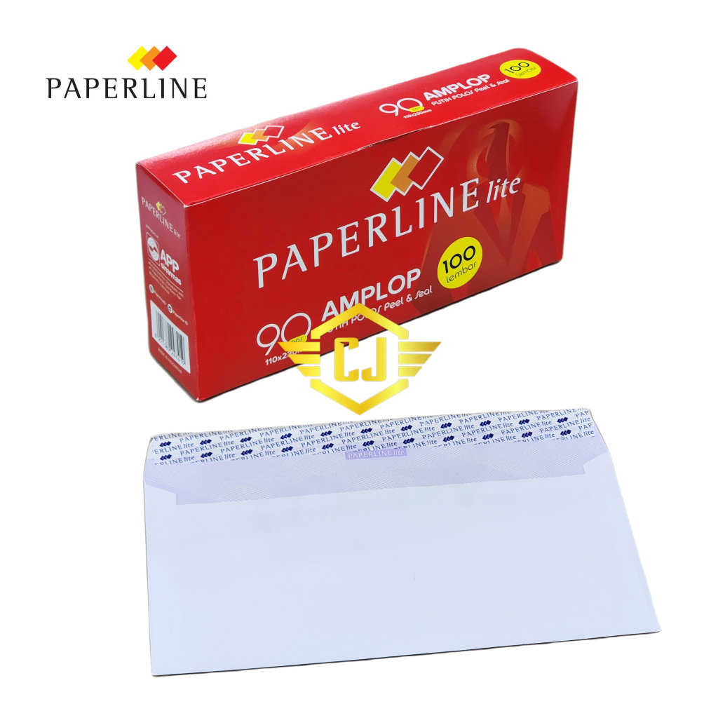 Jual Amplop Paperline 90 lite 70gsm (110x230mm) | Shopee Indonesia