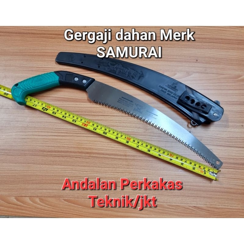 Jual Gergaji dahan/gergaji kopi 14"/350mm Merk SAMURAI | Shopee Indonesia