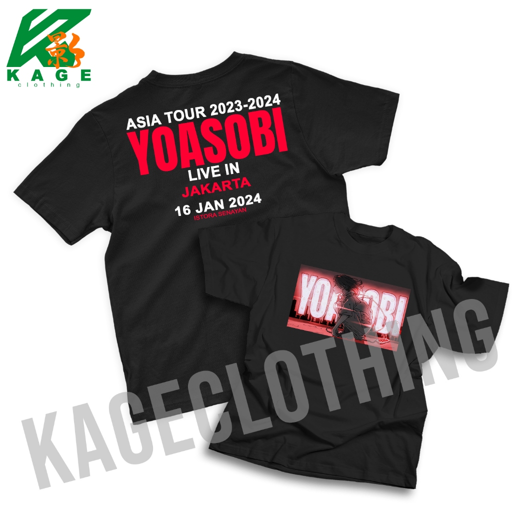 Jual Kaos YOASOBI MERCH Tshirt baju distro cotton combed 30s UNISEX ...
