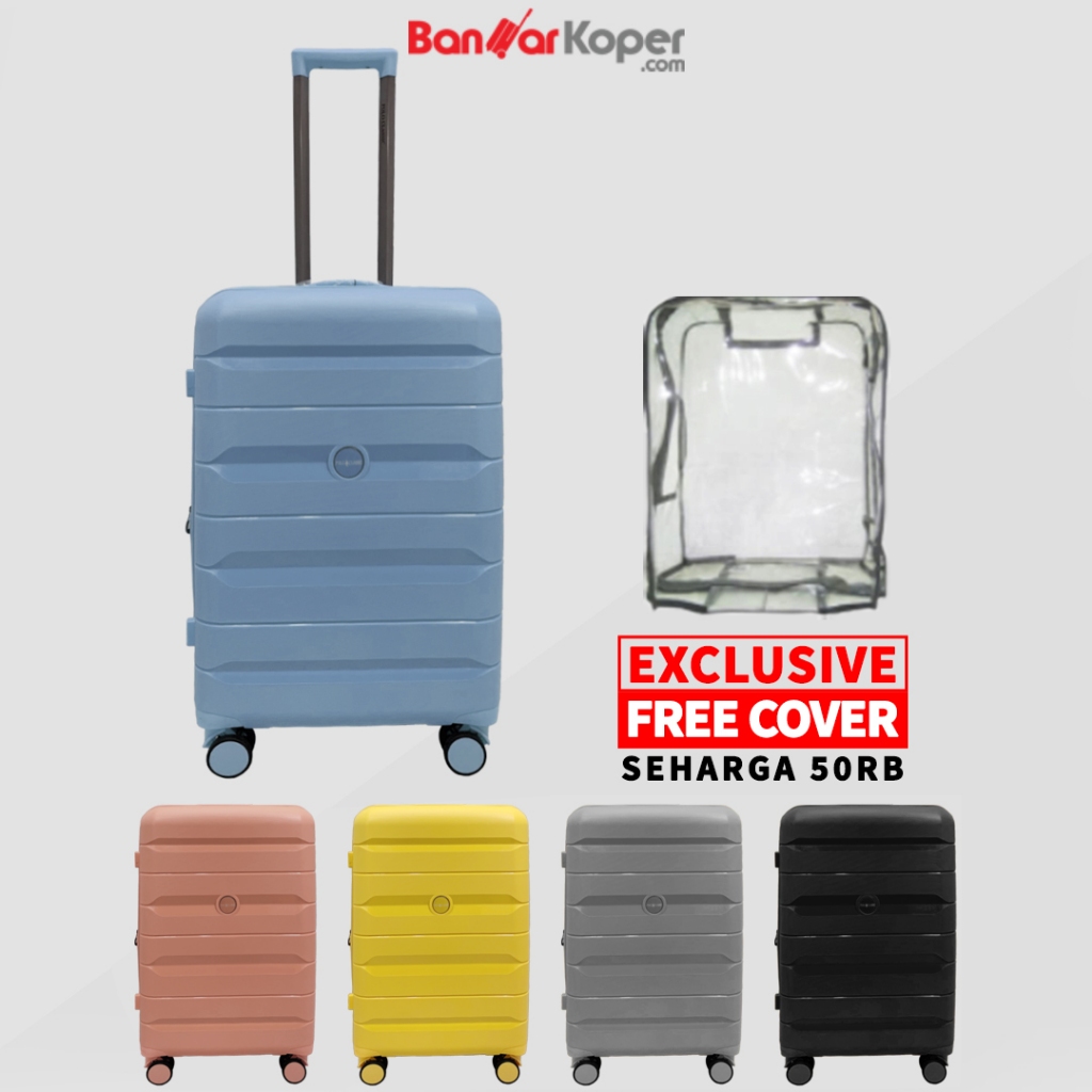 Jual Tas Koper Polo Classic 98004 Koper 28 Inch Hardcase Ringan Anti ...
