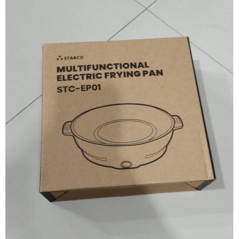 Jual STARCO ELECTRIC FRYING PAN STC EP01 / STC EP01 | Shopee Indonesia