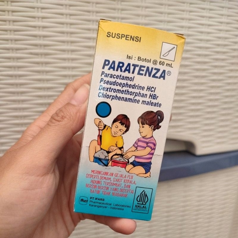 Jual PARATENZA suspensi sirup 60ml demam sakit kepala batuk tidak ... Jual PARATENZA suspensi sirup 60ml demam sakit kepala batuk tidak ...