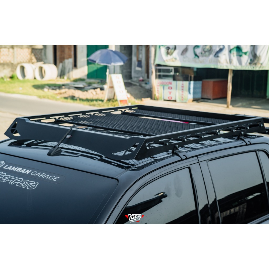 Jual Roofrack Slim double cabin rak atas bagasi mobil roof rak | Shopee ...