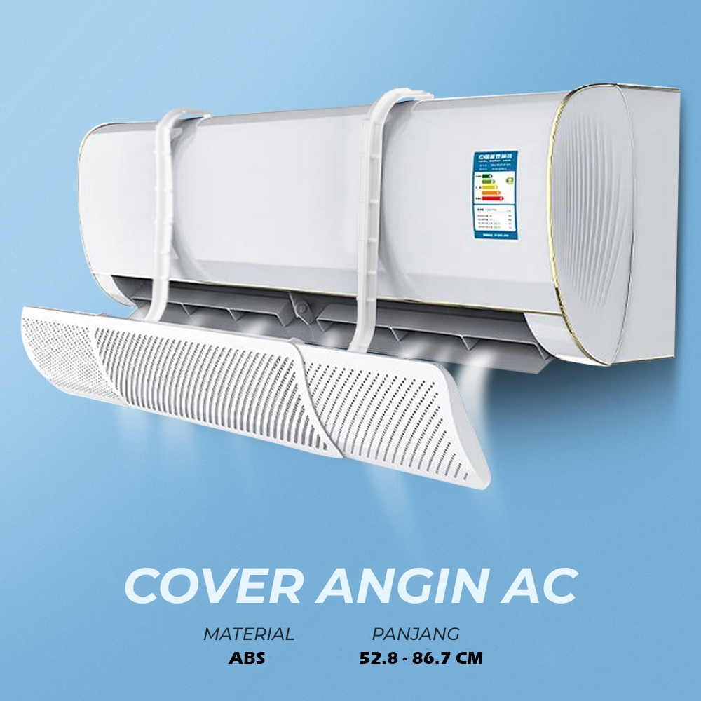 Jual Penahan Angin AC Windshield Deflector Cover Air Conditioner Board ...