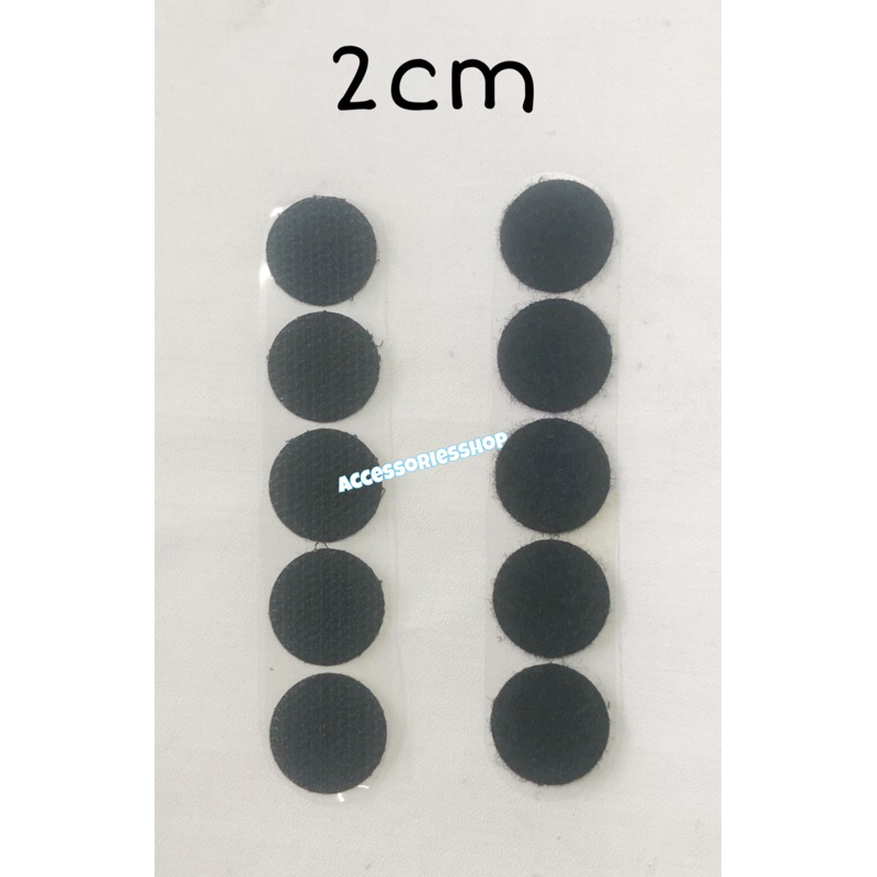 Jual sticker velcro bulat double tape/perekat/prepetan( | Shopee Indonesia