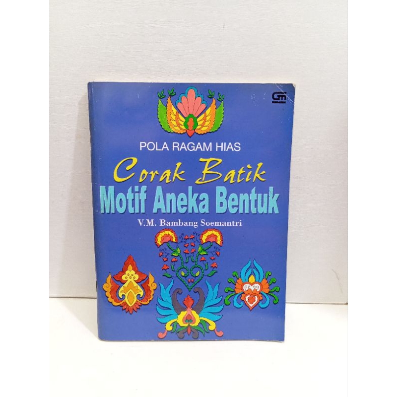 Jual Buku Pola Ragam Hias Corak Batik Motif Aneka Bentuk By V.M Bambang ...
