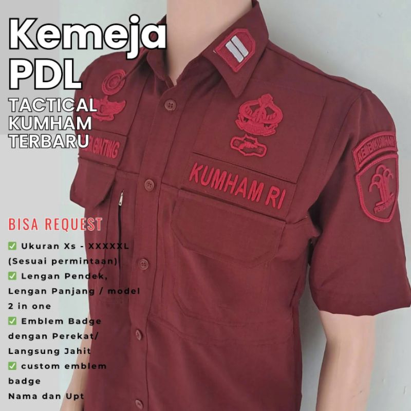 Jual Patriot.id | KEMEJA PDL TACTICAL KUMHAM TERBARU | Shopee Indonesia