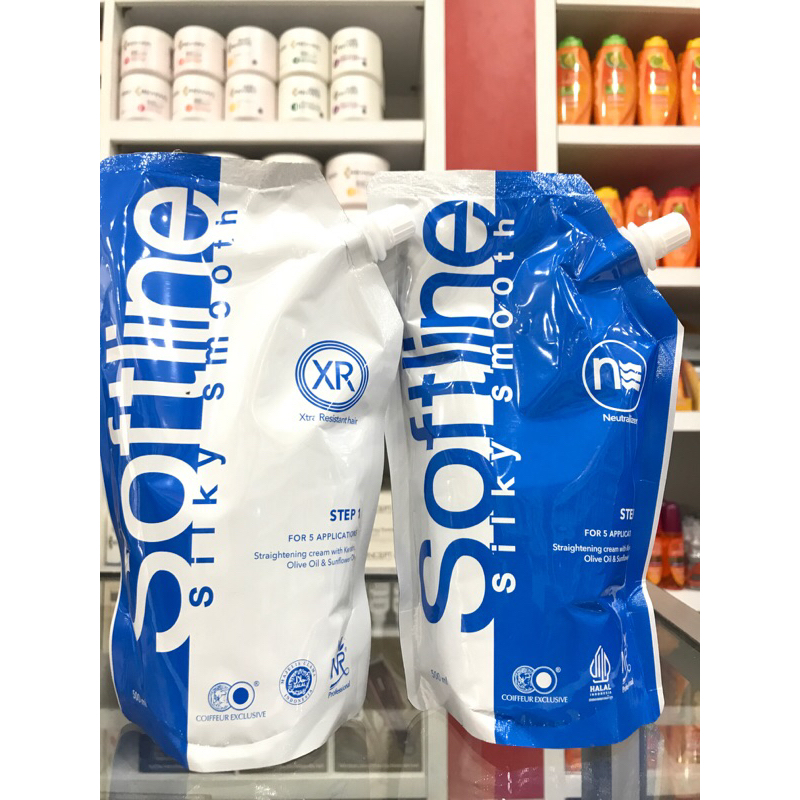 Jual NR SOFTLINE SILKY SMOOTH step 1 & step 2 uk 500ml | Shopee Indonesia