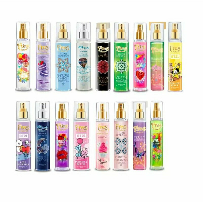 Jual Fres & Natural Spray Cologne 100mL / Fresh and Natural Parfum ...