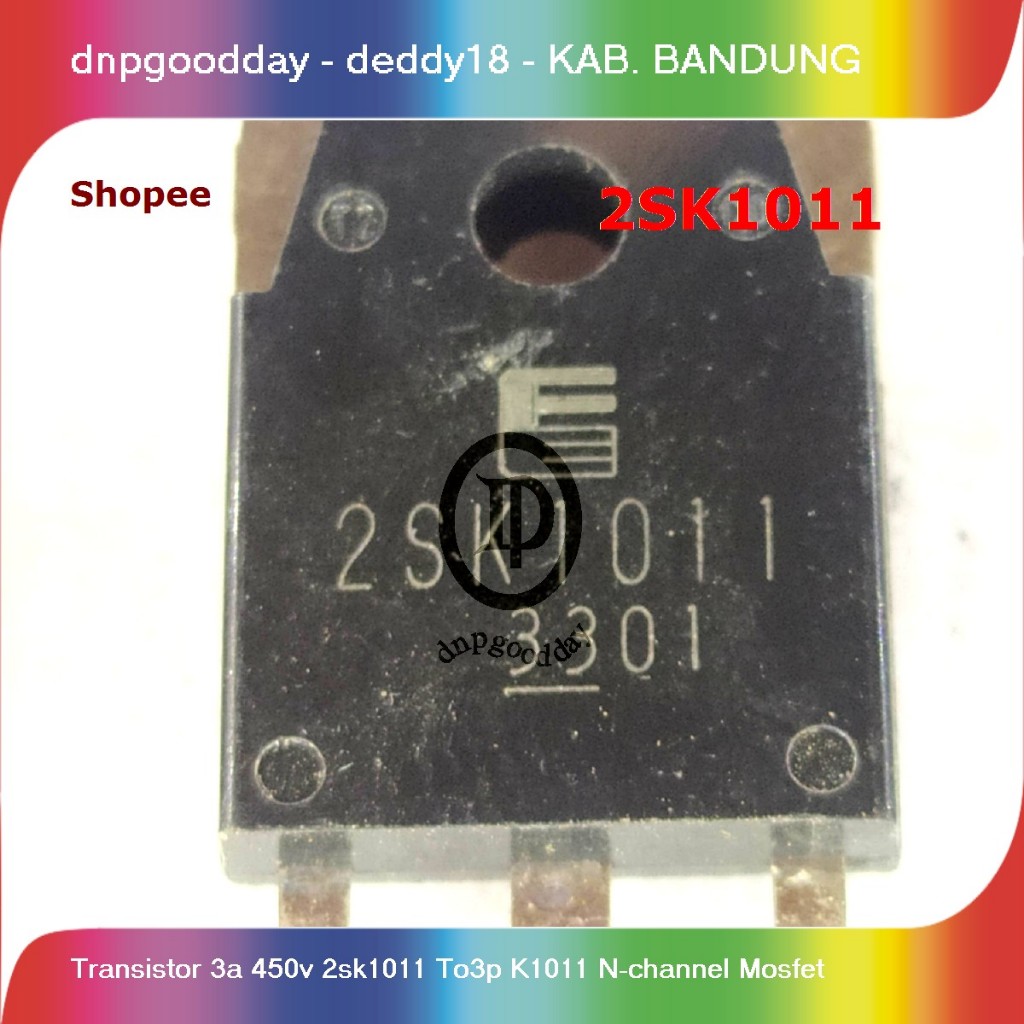 Jual transistor 3a 450v 2sk1011 to3p k1011 n-channel mosfet | Shopee Indonesia