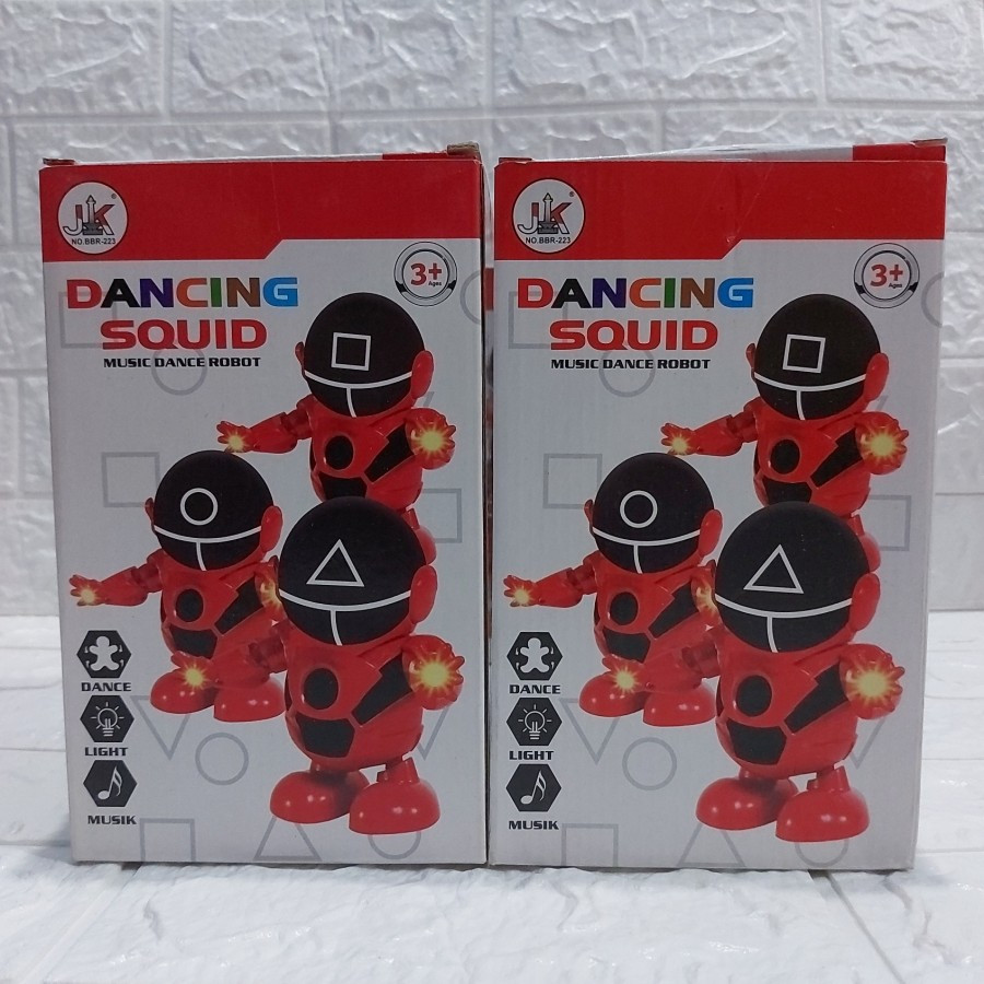 Jual Mainan dance hero squid game mainan joget avangers bulat segitiga ...
