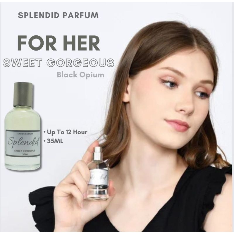 Jual Sweet Gorgeous By Splendid Parfum Inspired Black Opi | Shopee ...