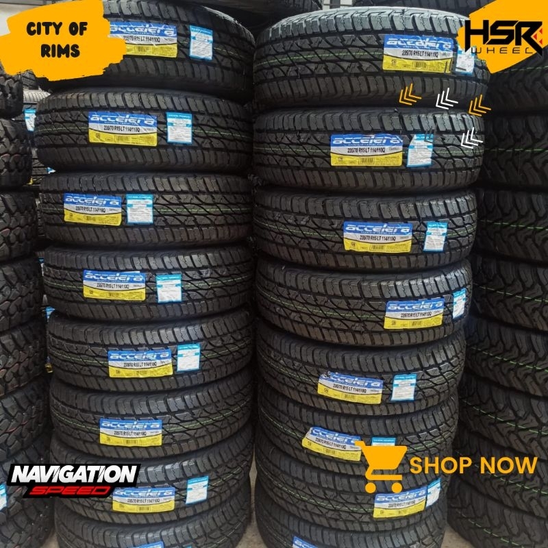 Jual Ban Mobil Innova Hilux Profil Ukuran 235/70 Ring15 Accelera At ...