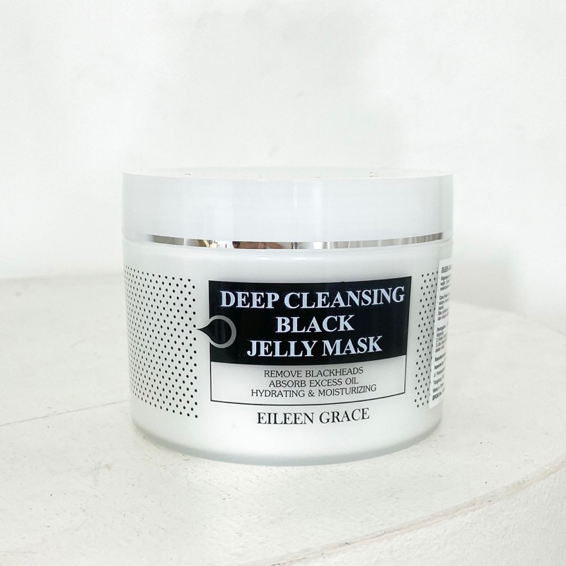 Jual Eileen Grace Deep Cleansing Black Jelly Mask (preloved) | Shopee ...