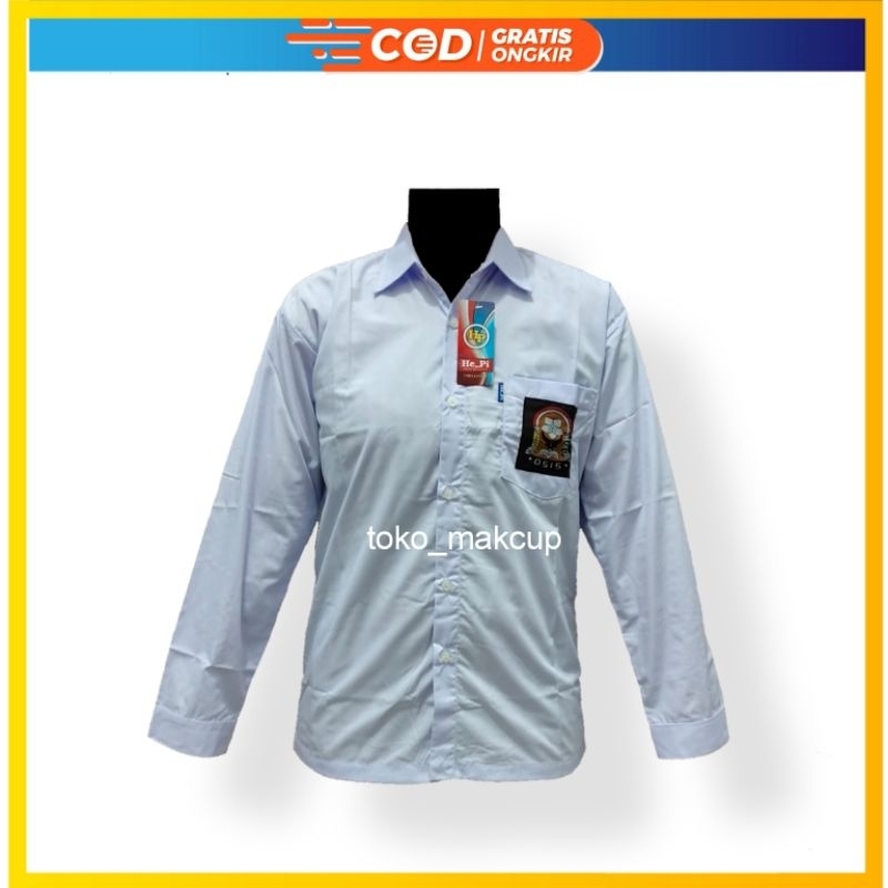 Jual Baju SMA lengan panjang seragam sekolah seragam SMA | Shopee Indonesia
