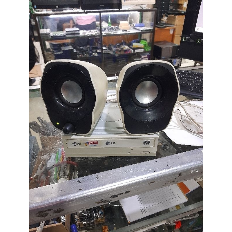 Jual Speaker aktif bekas bisa utk komputer laptop handphone | Shopee ...